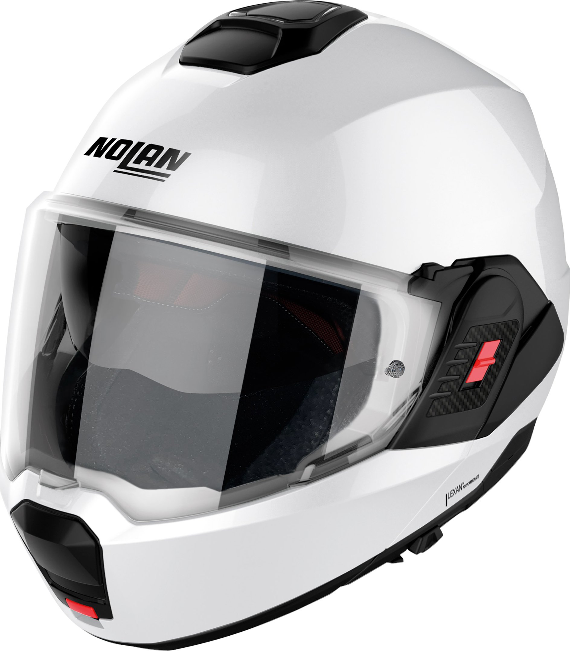 Nolan N120-1 Special N-com Pure White - Zbozi.cz