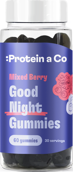 Protein & Co. Good Night Gummies lesní ovoce 60 ks od 399 Kč - Zbozi.cz