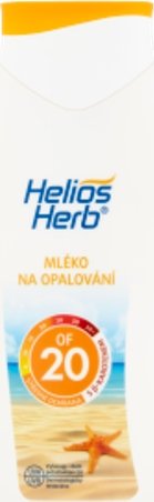 Helios Herb Mléko na opalování SPF20 400 ml od 109 Kč - Zbozi.cz