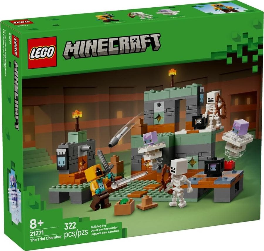 Recenze LEGO Minecraft 21271 Komora zkoušek - Zbozi.cz