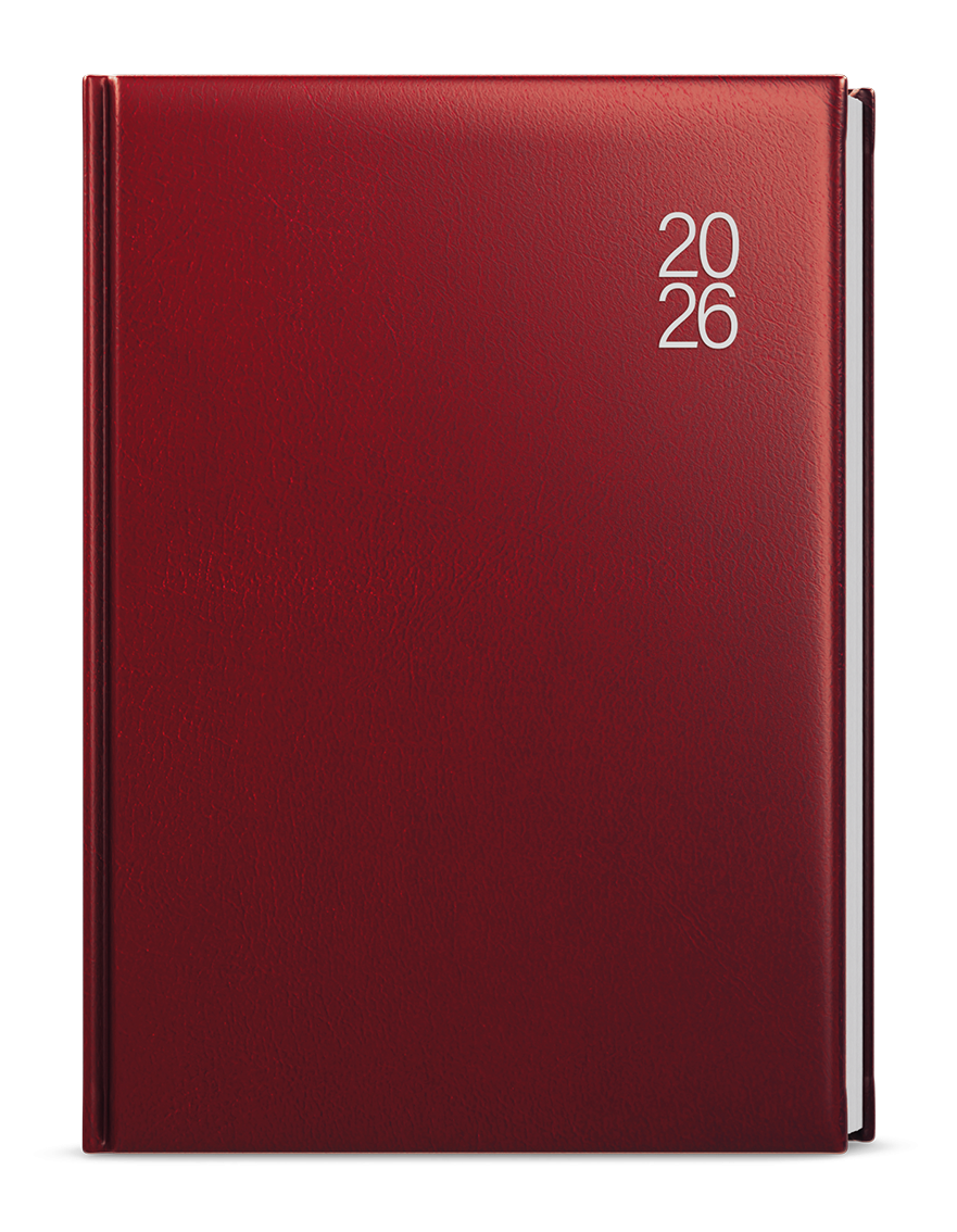 Baloušek Tisk Oskar Balacron A5 týdenní 2026 bordó od 116 Kč - Zbozi.cz