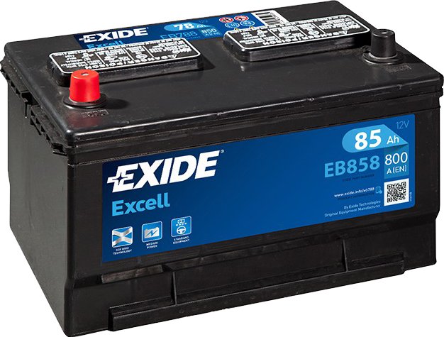 Exide EB858 B13 12V 85Ah 800A od 2 627 Kč - Zbozi.cz