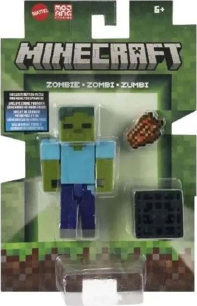 Mattel Minecraft 10 cm Zombie - Zbozi.cz