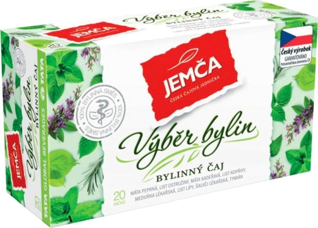 Jemča Výběr bylin bylinný čaj 20x 1,5 g od 22 Kč - Zbozi.cz