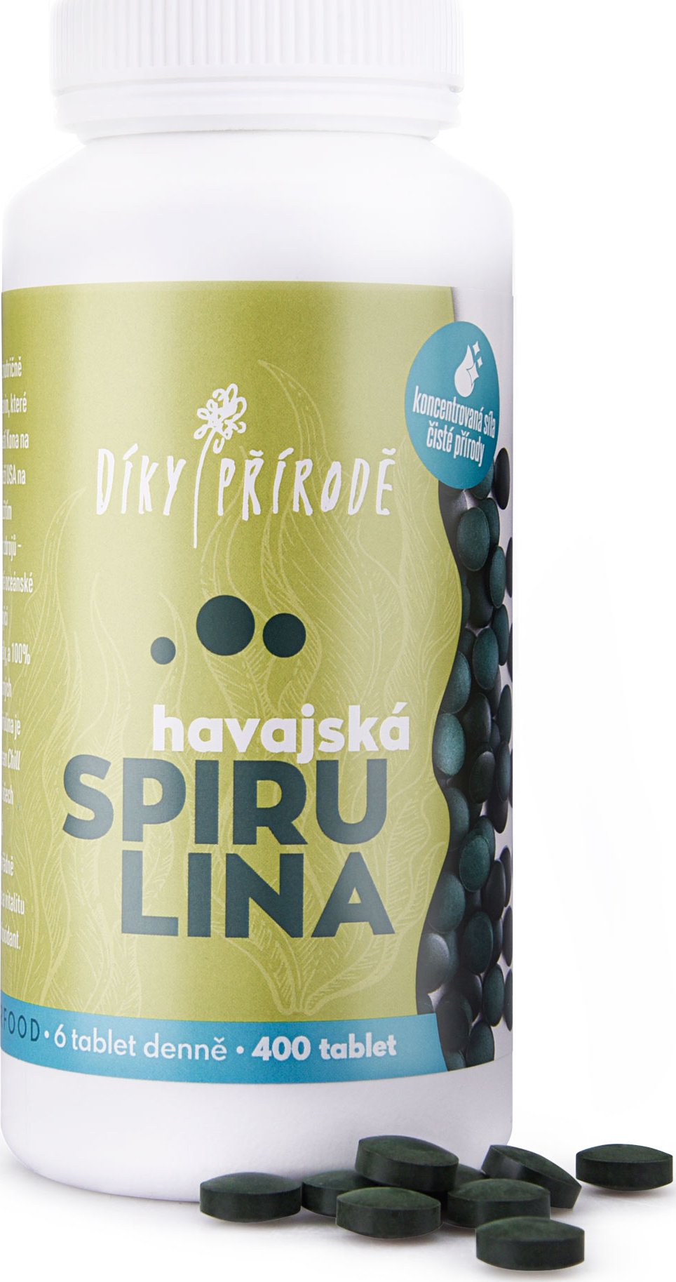Díky přírodě Havajská spirulina, 400 tbl. od 890 Kč - Zbozi.cz