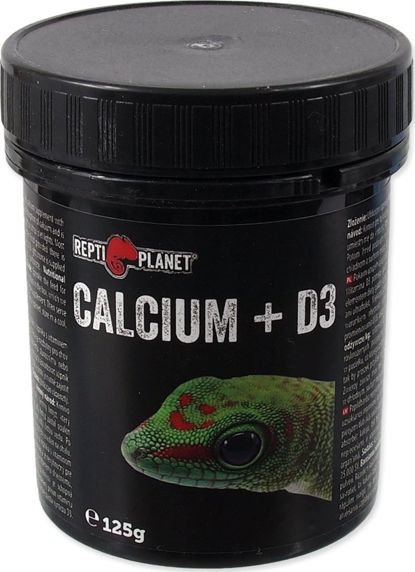 Recenze Repti Planet Calcium + D3 125 g - Zbozi.cz