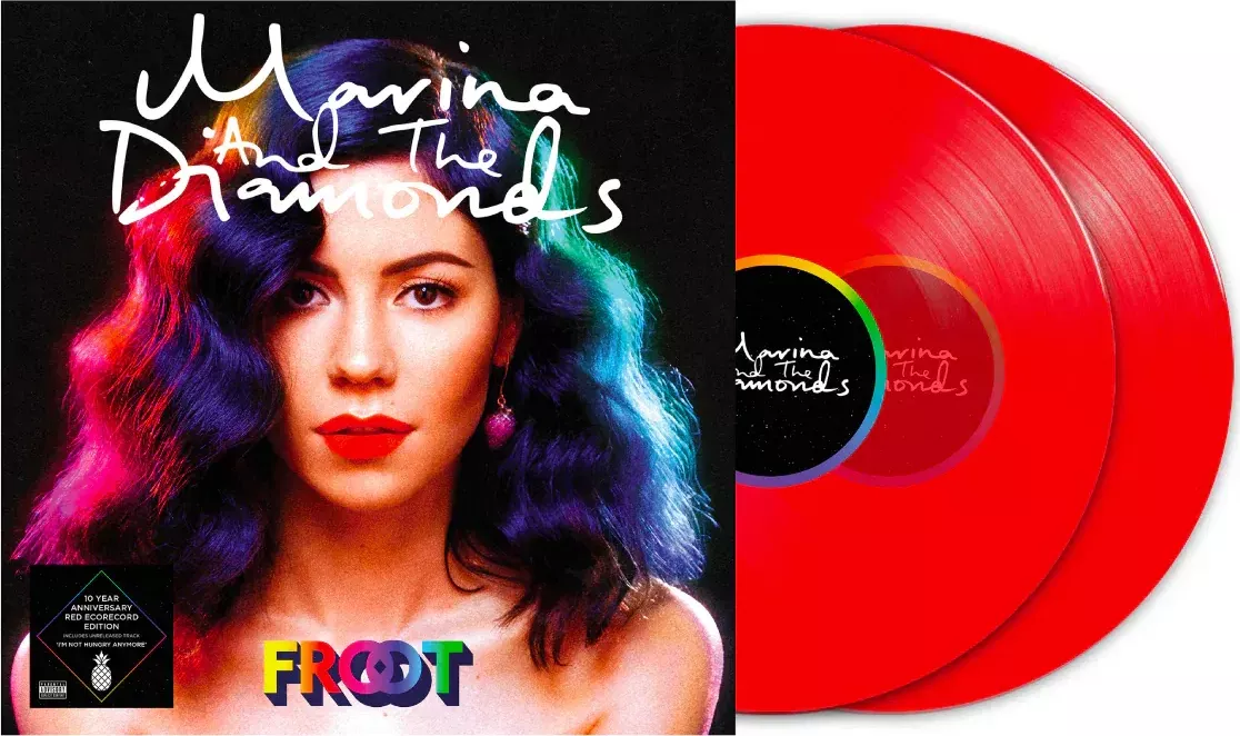 Froot - Marina and The Diamonds [2LP] (10th Anniversary, Limited Red ...