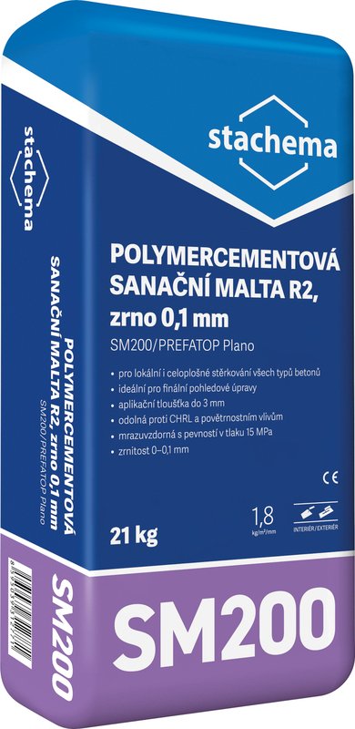 Stachema SM200 středně šedý 21 kg - Zbozi.cz