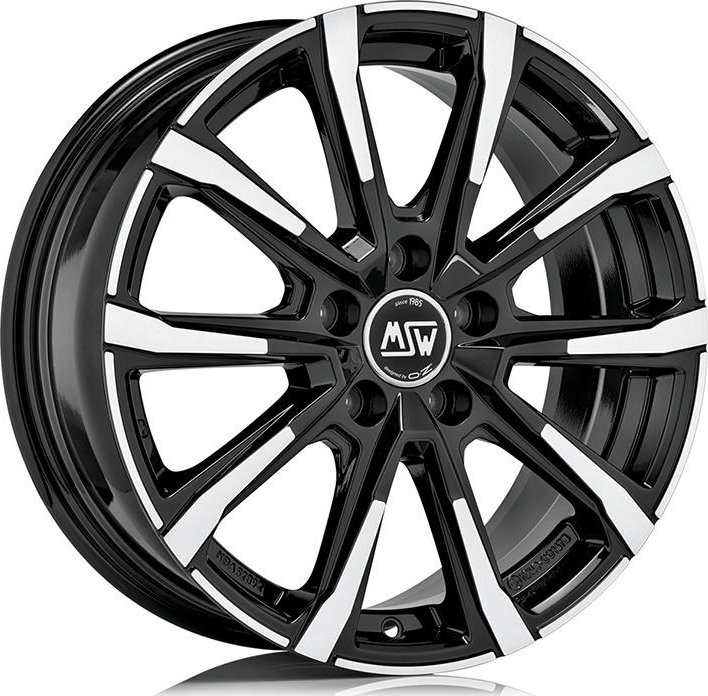 MSW Wheels 79 Gloss Black Full Polished 7x17 5x112 ET40 57,06 od 3 672 ...