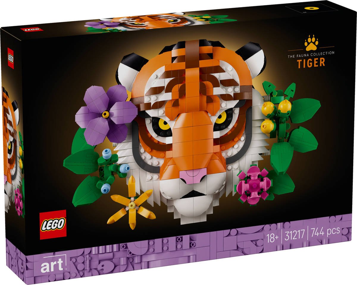 LEGO Art 31217 Kolekce zvířat Tygr od 1 083 Kč - Zbozi.cz
