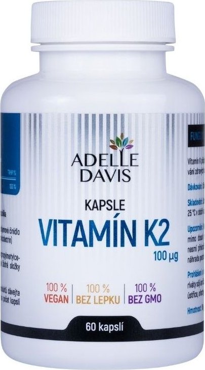 Adelle Davis Vitamín K2 60 cps. od 176 Kč - Zbozi.cz