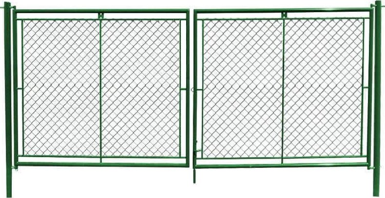 Kovo Juhász Brána dvoukřídlá 160 x 360 cm zelená od 7 296 Kč - Zbozi.cz