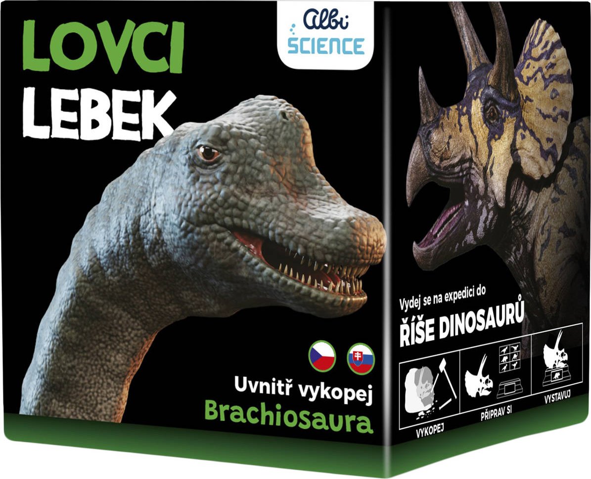 Albi Science Lovci Lebek Brachiosaurus od 284 Kč - Zbozi.cz