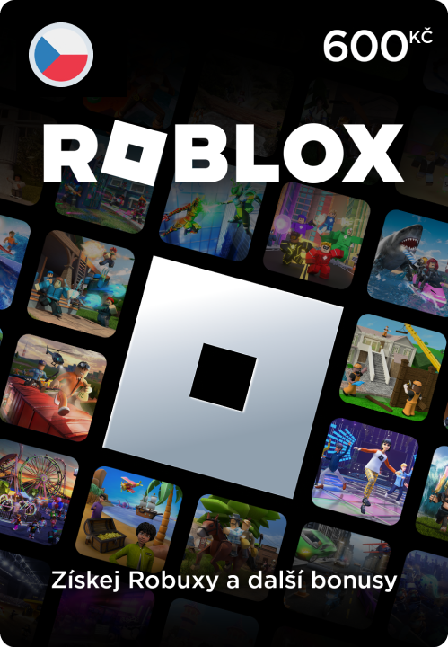 Roblox Předplacená karta 600 Kč od 600 Kč - Zbozi.cz