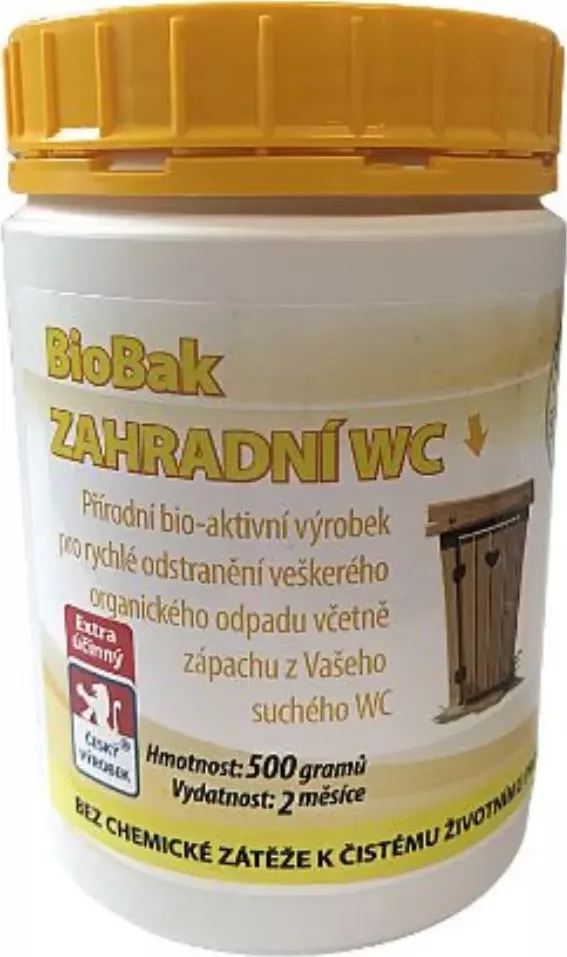 Biobak Bakterie do zahradního WC 500 g od 301 Kč - Zbozi.cz