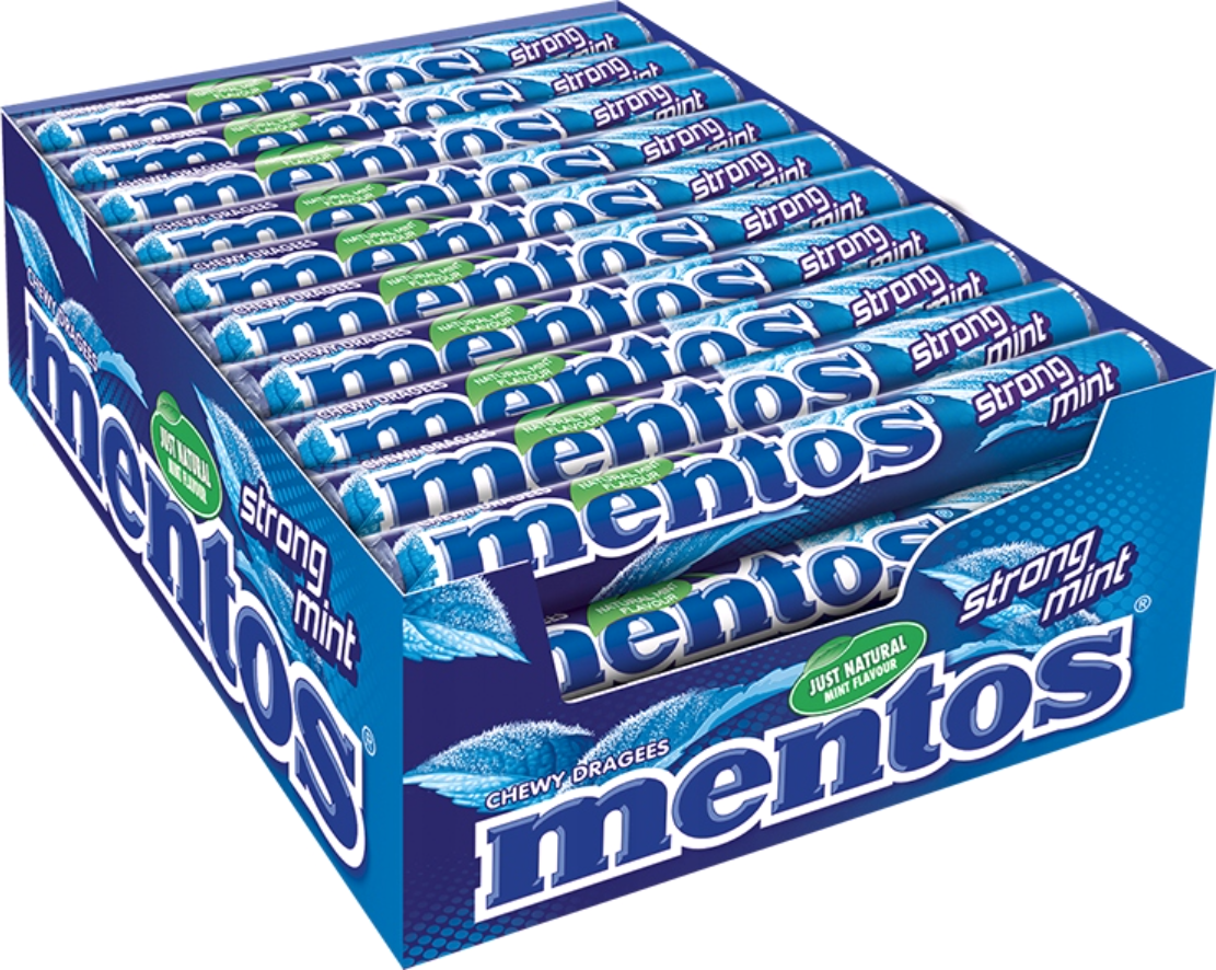 Mentos Mentos Strong Mint 40 ks - Zbozi.cz