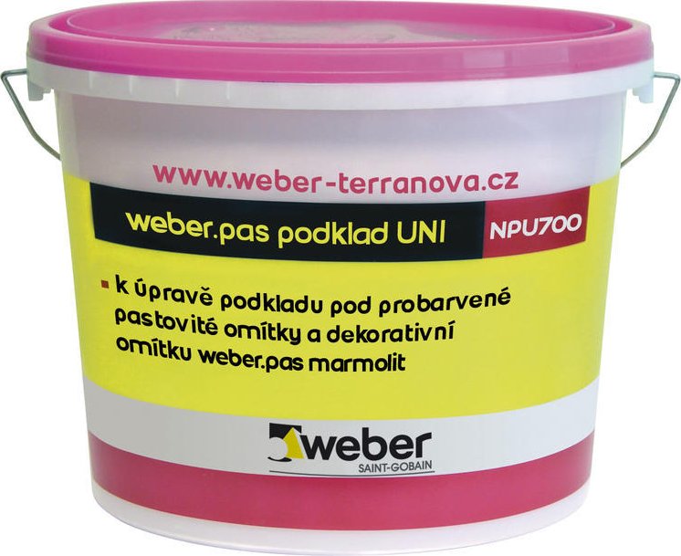 Weber Saint-Gobain Weberpas Uni podklad hnědý 5 kg od 435 Kč - Zbozi.cz