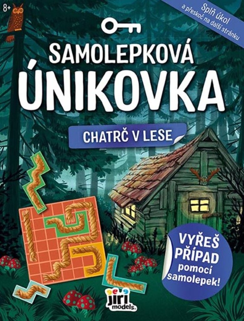 Samolepková únikovka: Chatrč v lese - JIRI MODELS (2025, brožovaná) od ...