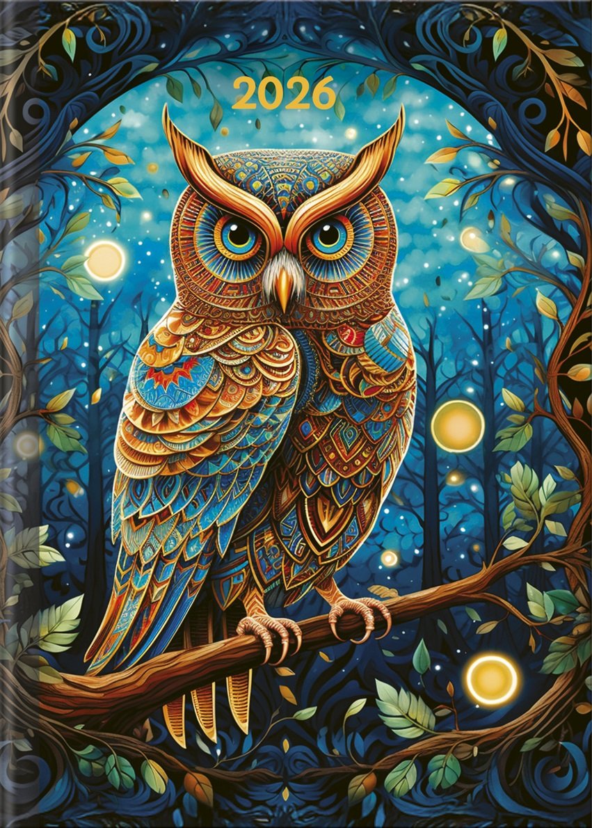 SPEKTRUM GRAFIK Praktik 10 x 14 cm denní 2026 Sova od 142 Kč - Zbozi.cz