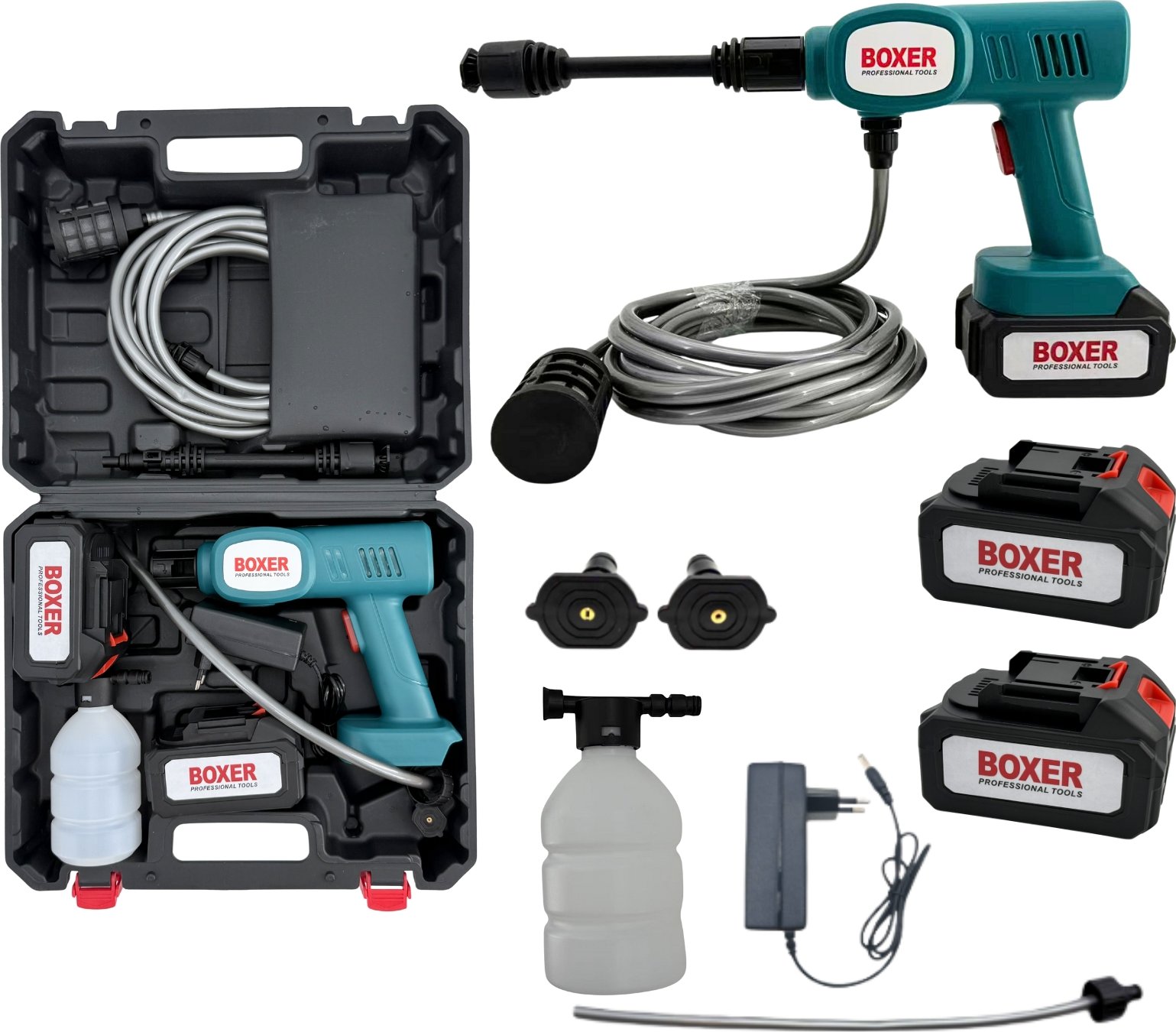 Recenze Boxer professional tools 8749 2x 2,6 Ah + kufr + příslušenství ...