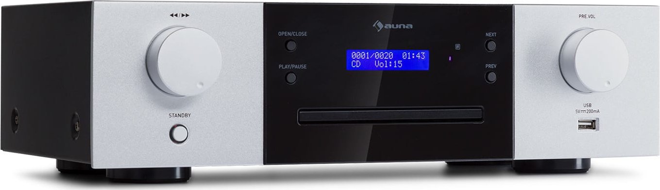 Auna AV2-CD-1000DG-SI od 2 779 Kč - Zbozi.cz