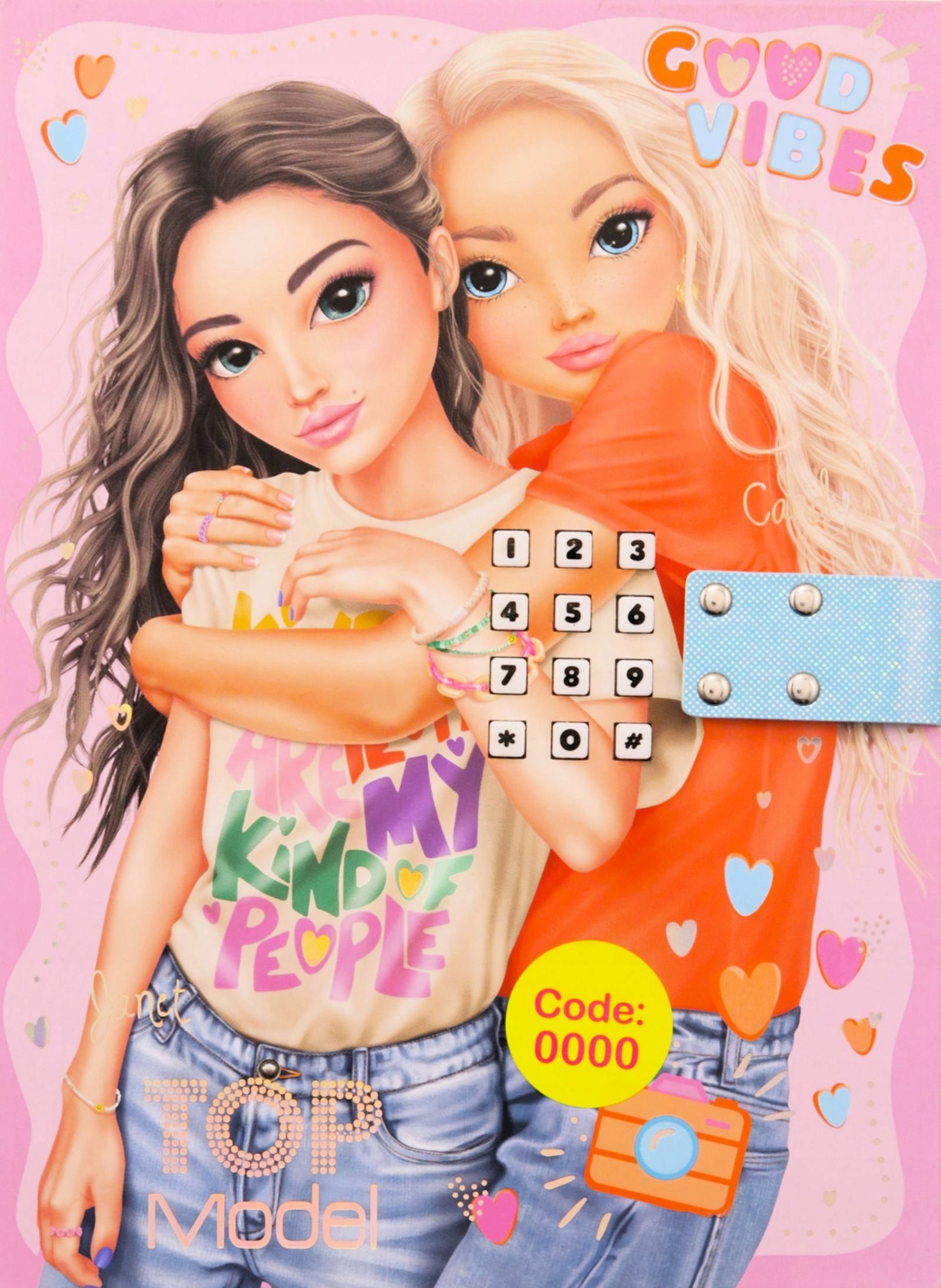 Top Model Good Vibes diář na číselný kód A5 Janet a Candy od 549 Kč ...