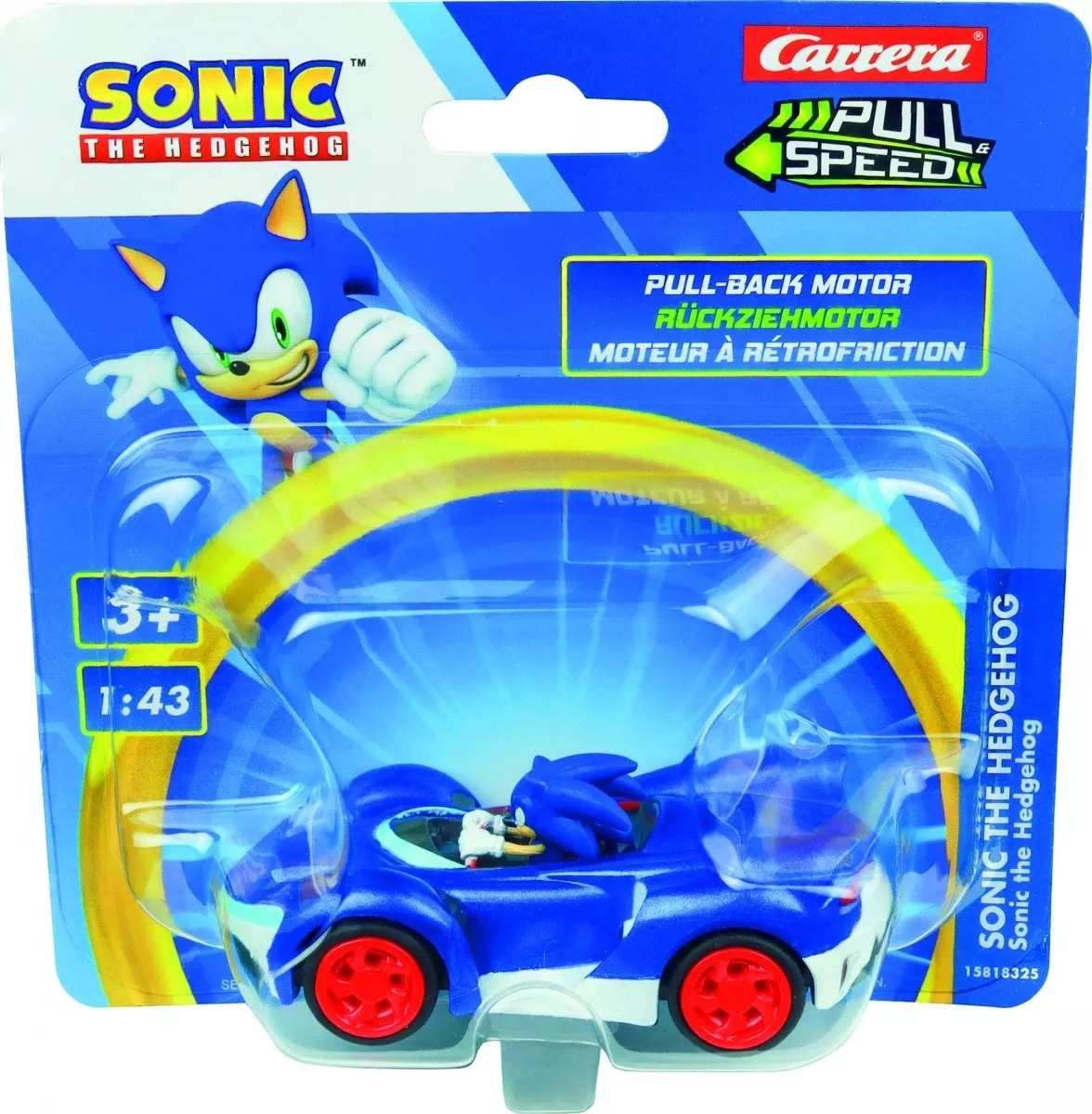 Carrera Pull Speed Sonic Team Sonic Racing od 228 Kč - Zbozi.cz