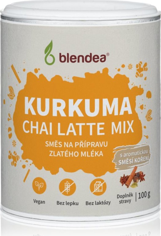 Blendea Instantní nápoj s kurkumou 100 g Chai Latte Mix od 249 Kč ...