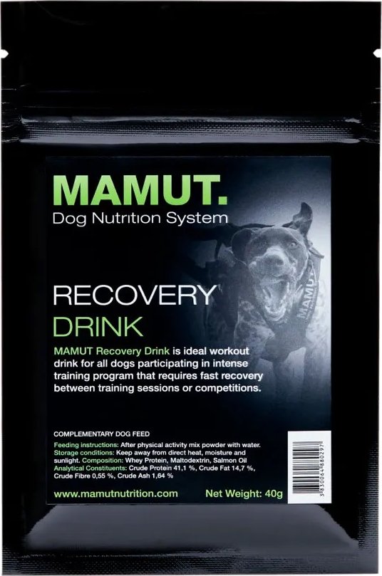 Recenze Mamut Dog Nutrition System Recovery Drink - Zbozi.cz