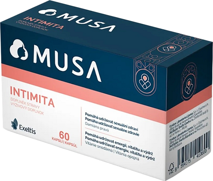 Exeltis Musa Intimita 60 cps. od 562 Kč - Zbozi.cz