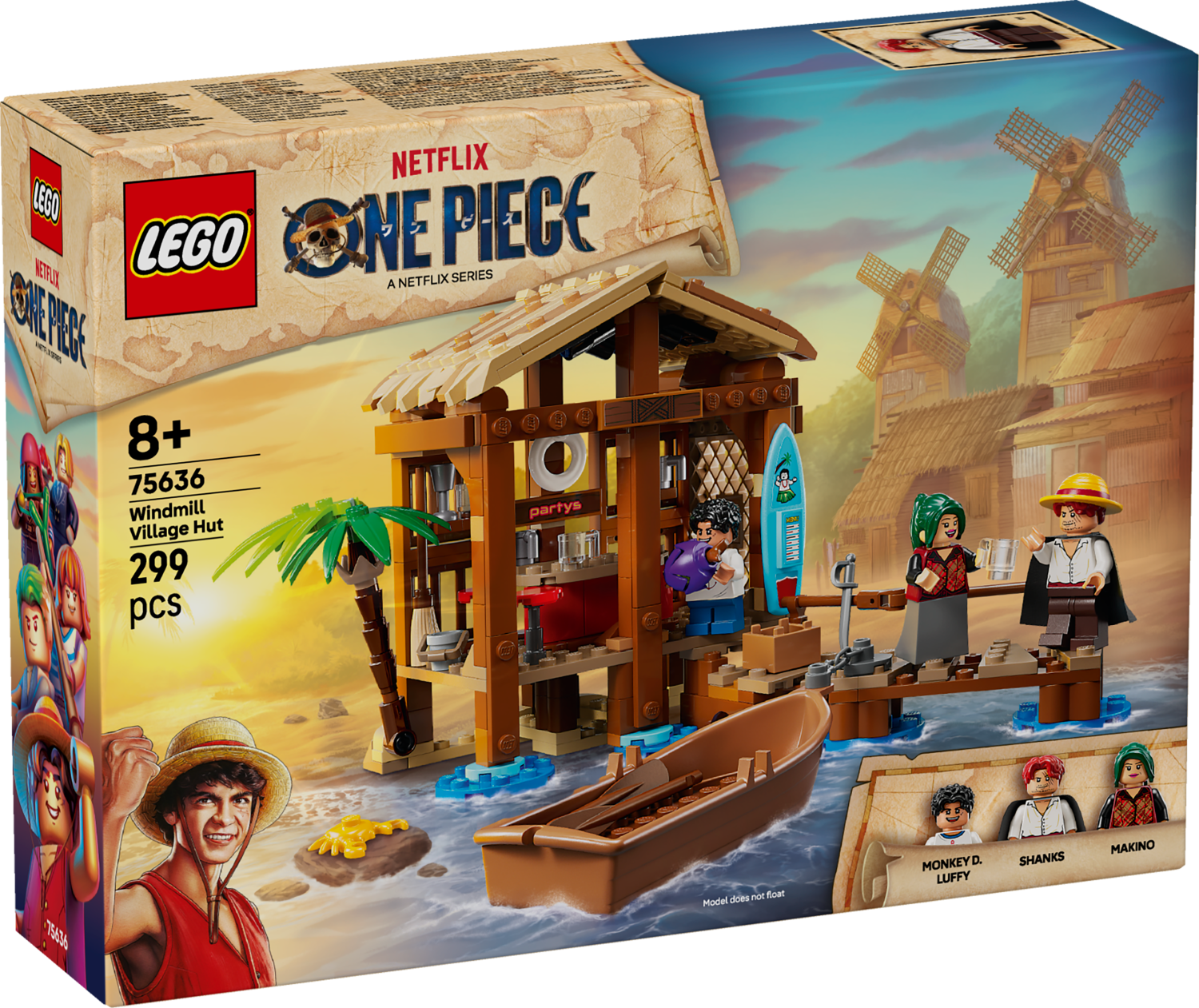 Recenze LEGO One Piece 75636 Chatrč v Mlýnové vesnici - Zbozi.cz