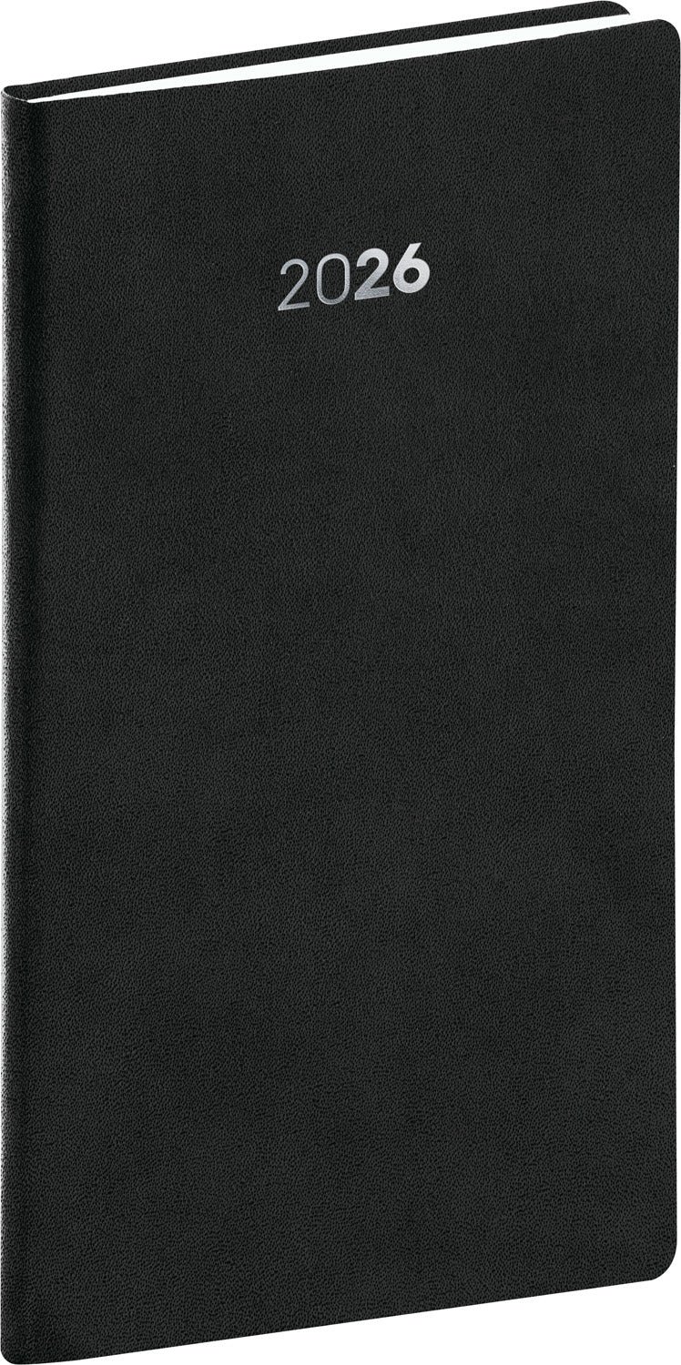 Notique Balakon 9 x 15,5 cm týdenní 2026, černý od 16 Kč - Zbozi.cz
