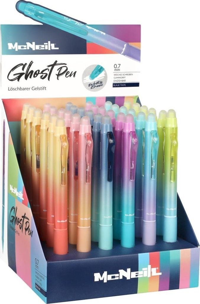 Colorino Ghost Pen gumovatelné pero 0,7 mm mix motivů od 29 Kč - Zbozi.cz