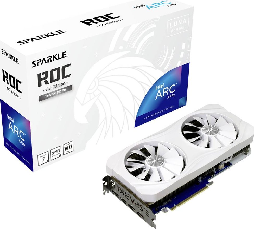 Sparkle ROC OC Edition Intel Arc A770 16 GB (SA770RW-16GOC) od 8 608 Kč ...