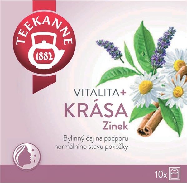 Teekanne Vitalita + Krása se zinkem 10x 1,75 g od 35 Kč - Zbozi.cz