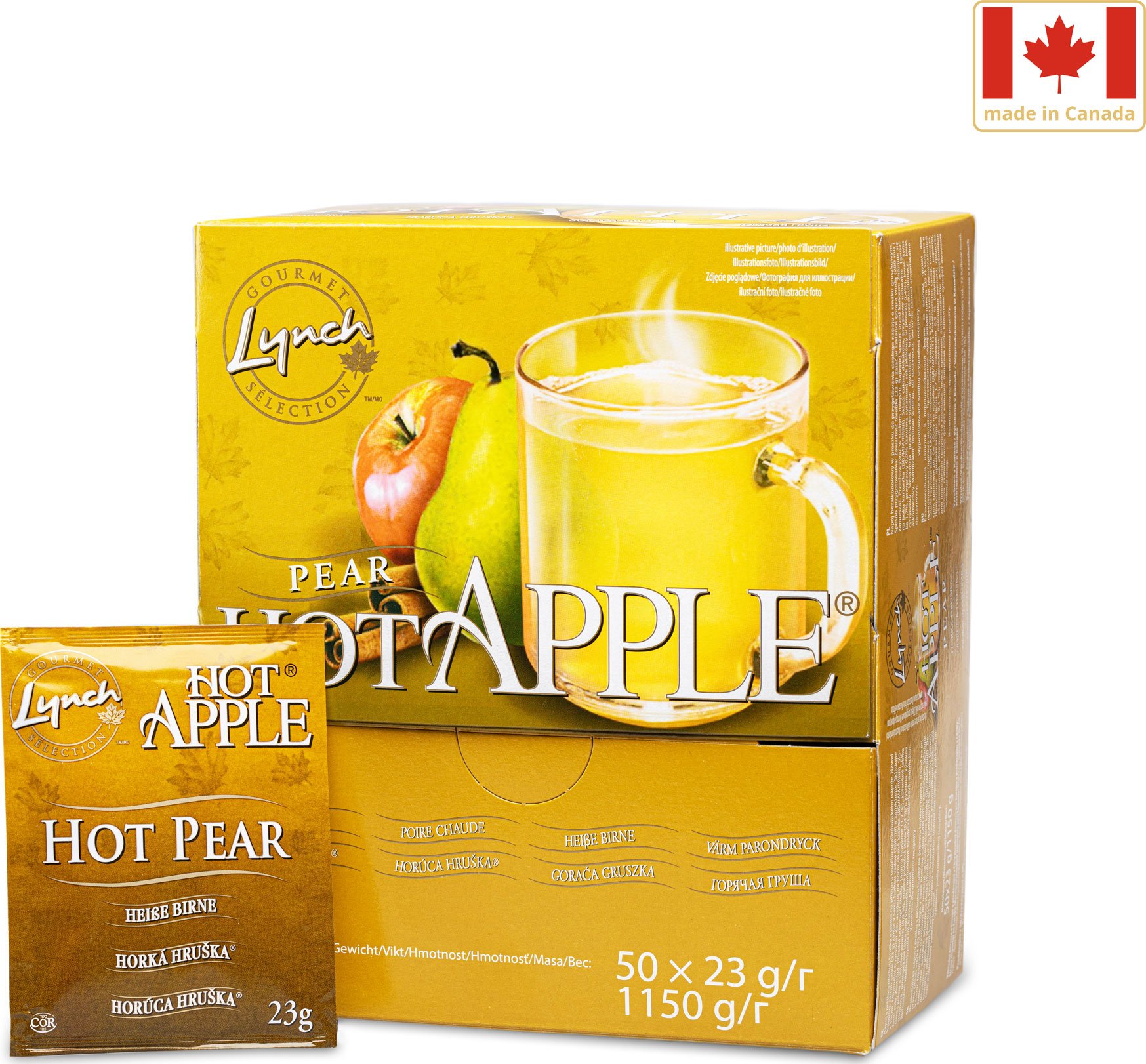 Lynch Foods Hot Apple Horká hruška 50 x 23 g od 662 Kč - Zbozi.cz