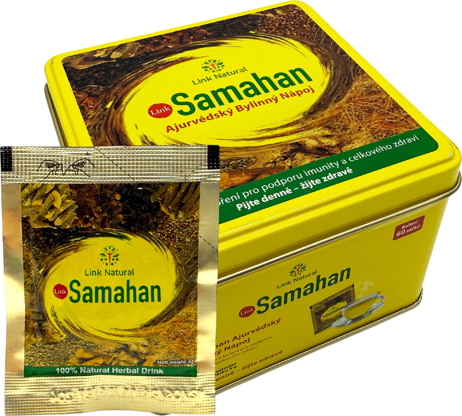 Link Natural Products Samahan 60x 4 g od 463 Kč - Zbozi.cz