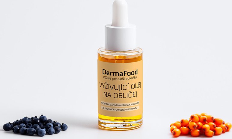 Derma Food Vyživující olej na obličej 30 ml od 499 Kč - Zbozi.cz