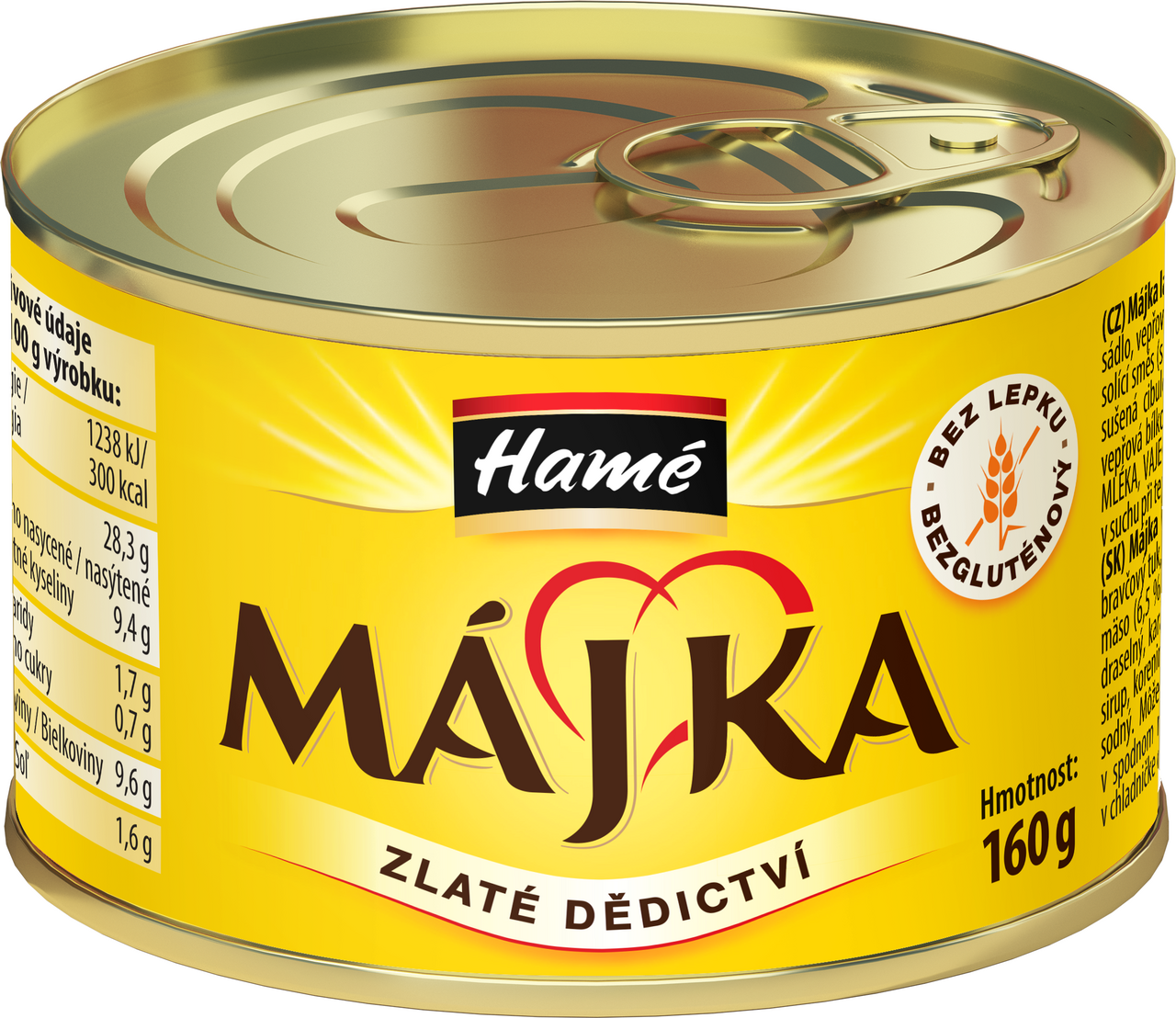 Hamé Májka paštika 160 g od 40 Kč - Zbozi.cz