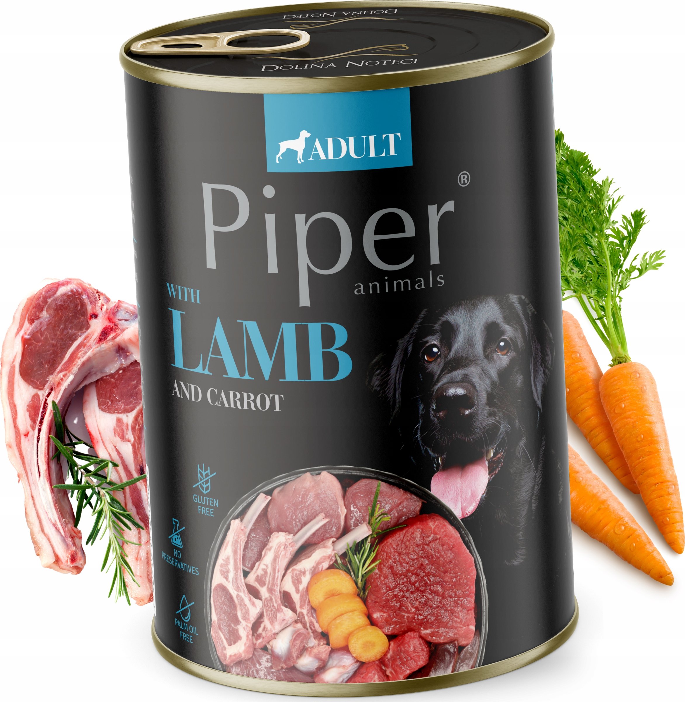 Piper Adult konzerva s jehněčím a mrkví 400 g od 38 Kč - Zbozi.cz