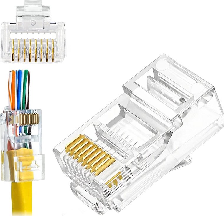 W-star WSRJ45EZc51000 konektor UTP RJ45EZ Cat5e 1000 ks od 2 764 Kč ...