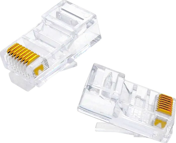 W-star WSRJ45100 konektor UTP RJ45 CAT5e 100 ks od 179 Kč - Zbozi.cz