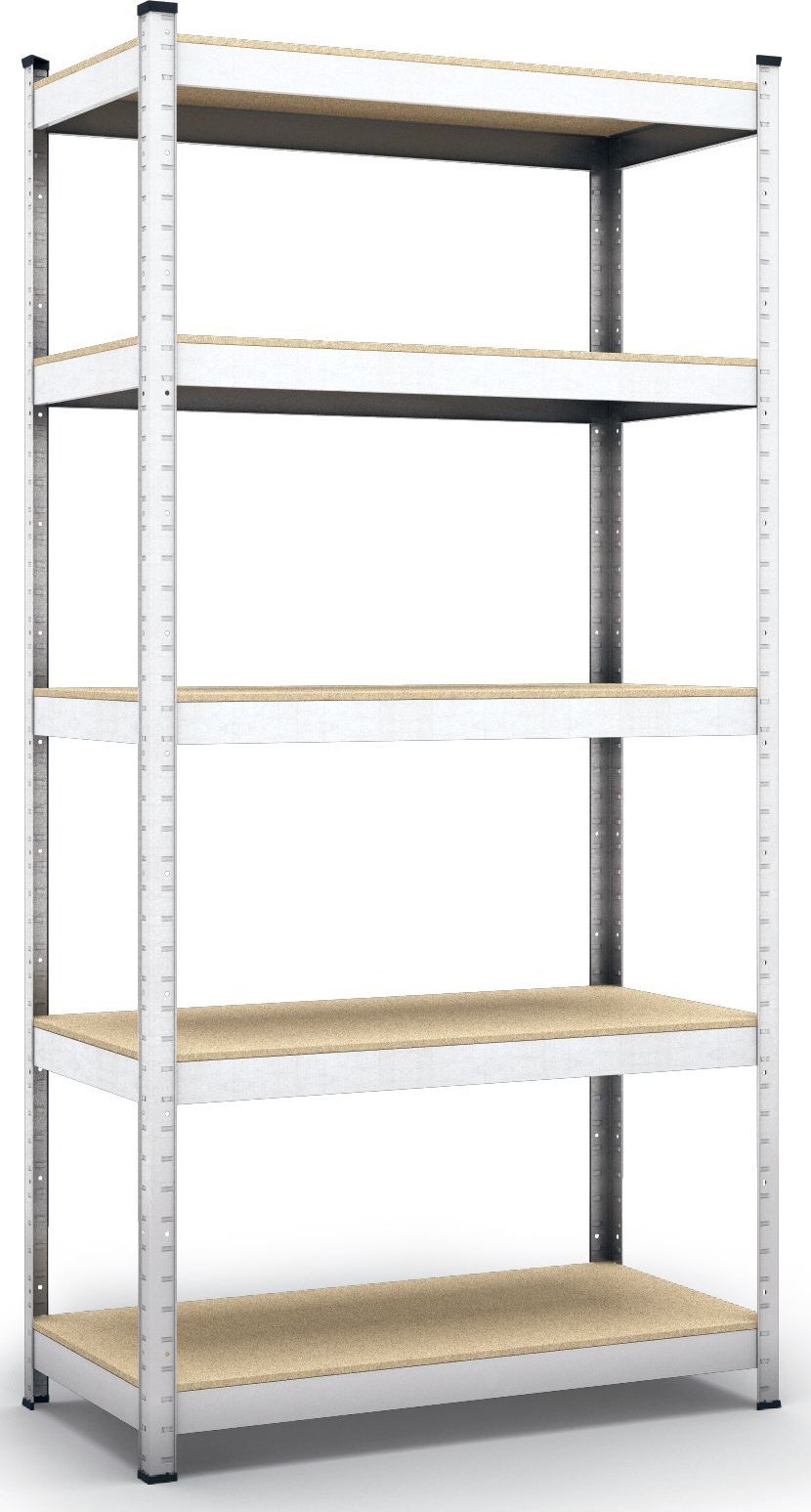 Kovový zinkovaný regál Economy 90 x 45 x 200 cm 5 polic od 1 015 Kč - Zbozi.cz
