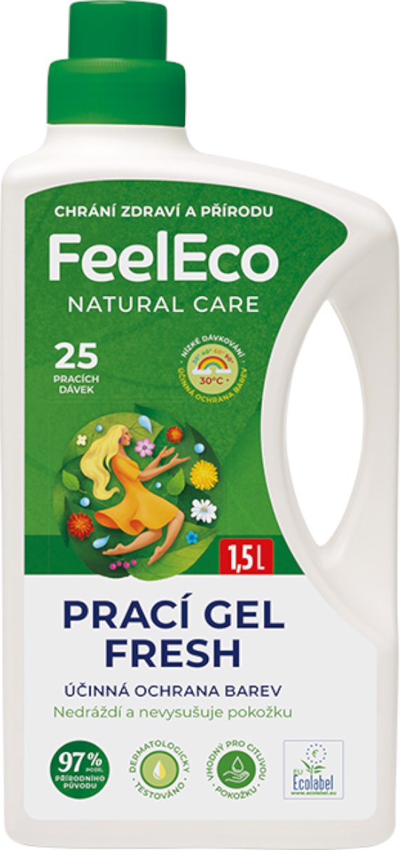 Feel Eco Prací gel Fresh 1,5 l od 209 Kč - Zbozi.cz