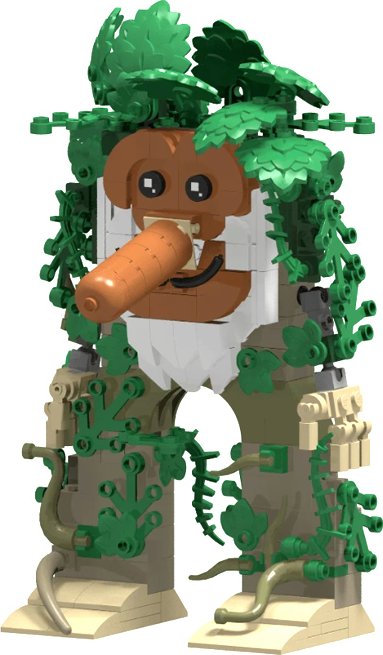 Brainrot Brr Brr Patapim Monkey Tree stavebnice 266 dílků od 199 Kč ...