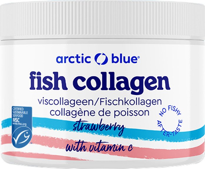 Arctic Blue Fish Collagen + Vitamin C 150 g jahoda od 454 Kč - Zbozi.cz