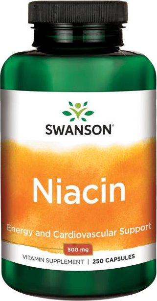Swanson Niacin 500 mg 250 cps. od 436 Kč - Zbozi.cz