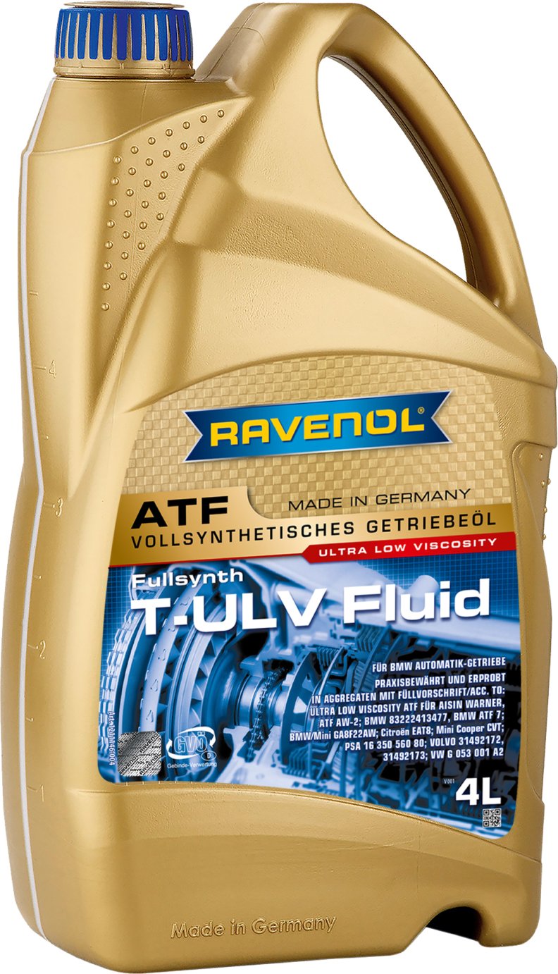 RAVENOL ATF T-ULV Fluid 4 l od 1 634 Kč - Zbozi.cz