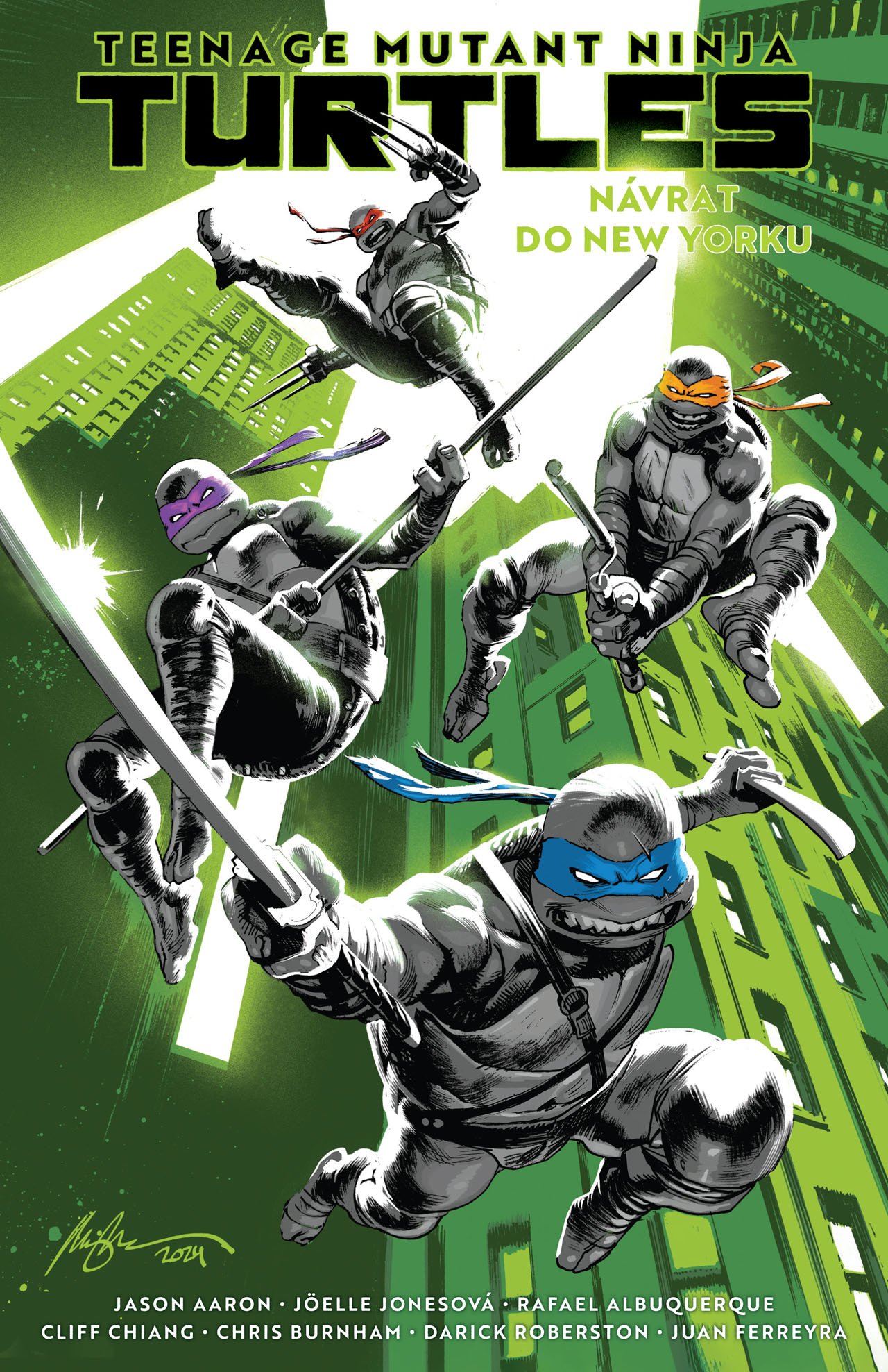 Teenage Mutant Ninja Turtles 1: Návrat do New Yorku - Jason Aaron (2025 ...