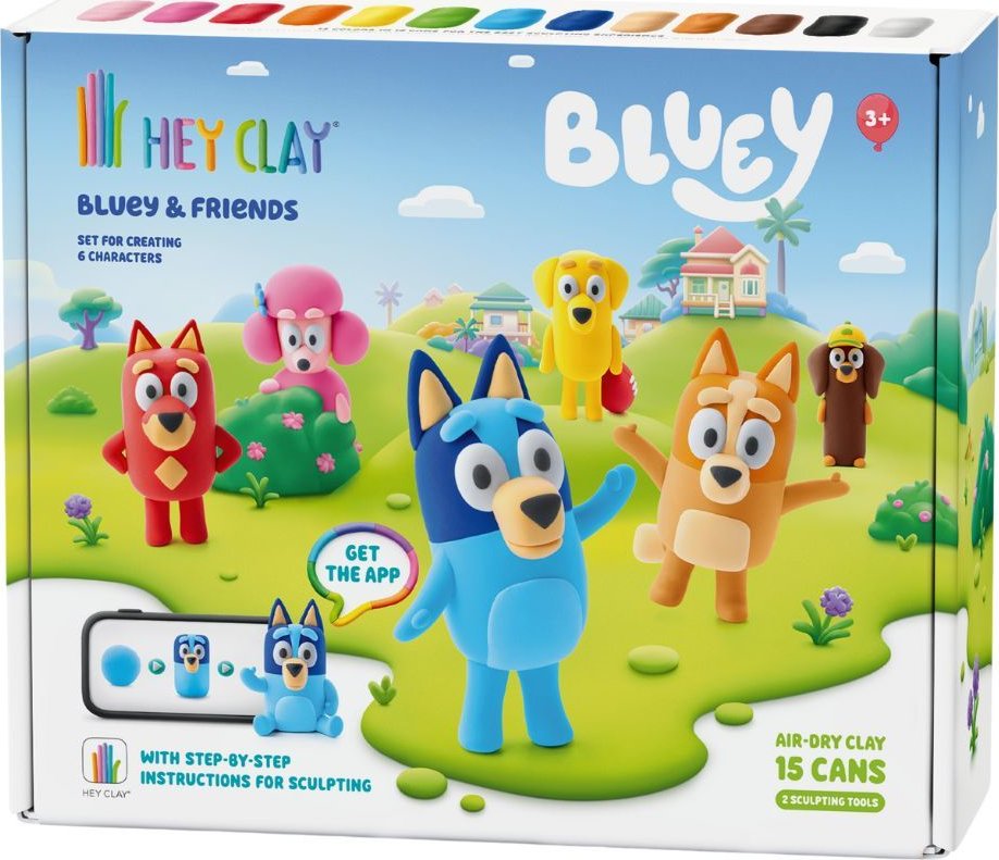 Hey Clay Bluey a přátelé 15 ks od 438 Kč - Zbozi.cz